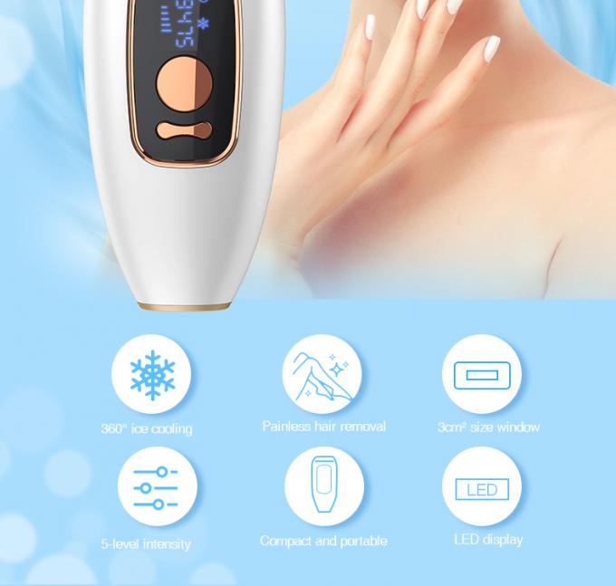 New Arrival Home Use Painless IPL ICE COOL Laser Hair Removal Handset