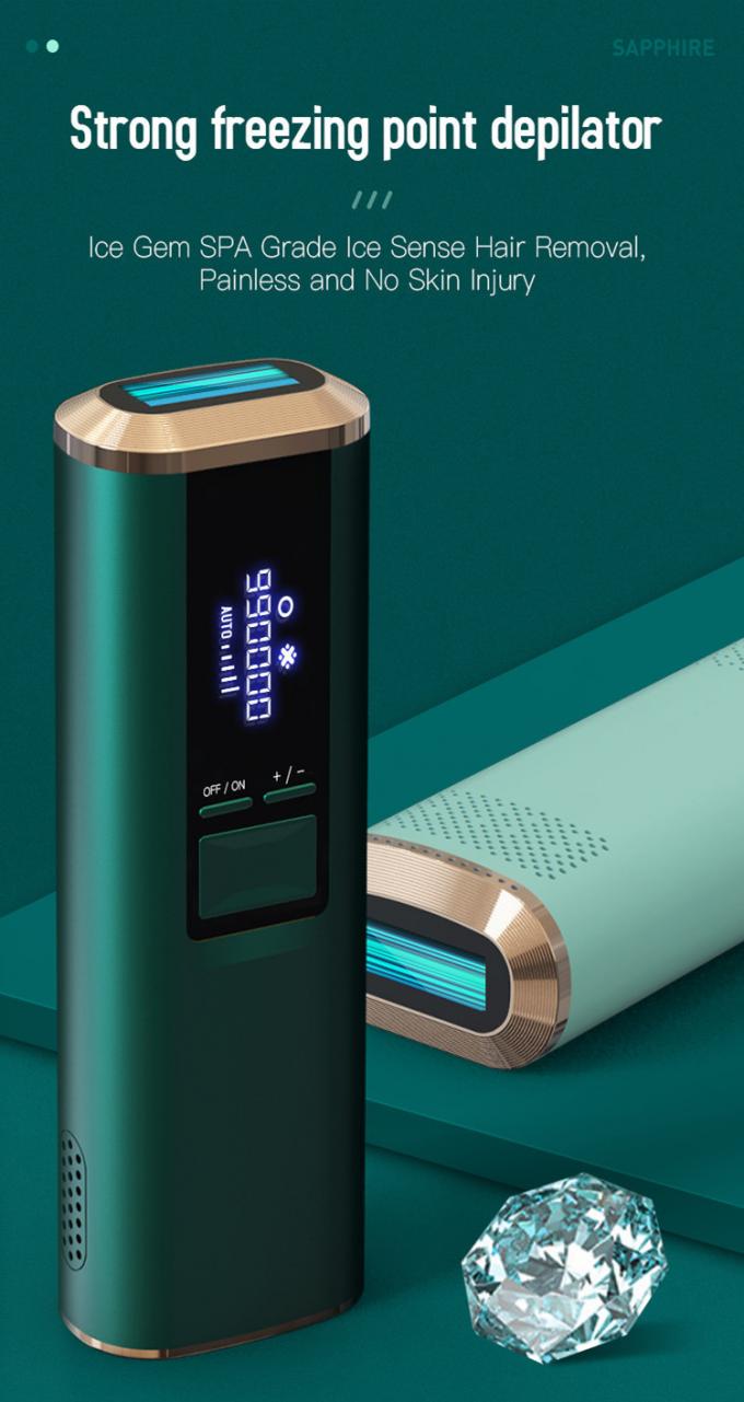 Green 3.3cm2 240V 1200nm Ice Cool IPL Hair Removal